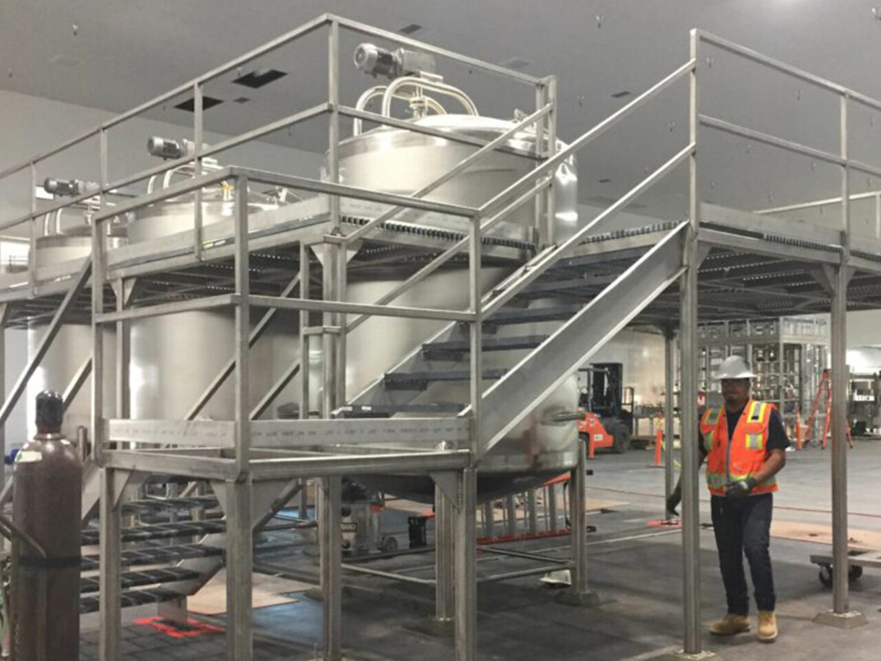 Process Piping, Tanks & Platform | M.D. Stainless Services Inc.